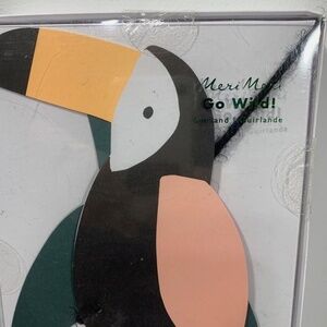 Meri Meri | Party Supplies | Meri Meri 2ft Garland Go Wild Parrot ...